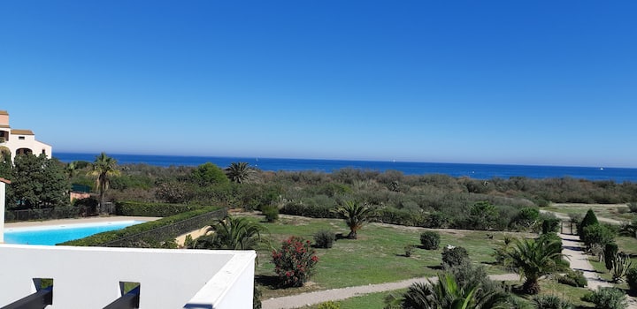 Front De Mer, Plage, Piscine - Saint-Cyprien