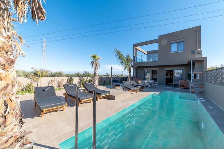 Naturalia Grey Luxury Villa - Private Pool - Chersonisos
