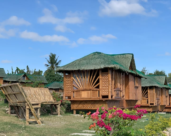 Bamboo House With Private Bathroom - Moalboal