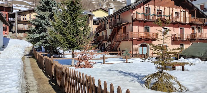 10pax-charming Big Apartment In Chalet - Pragelato