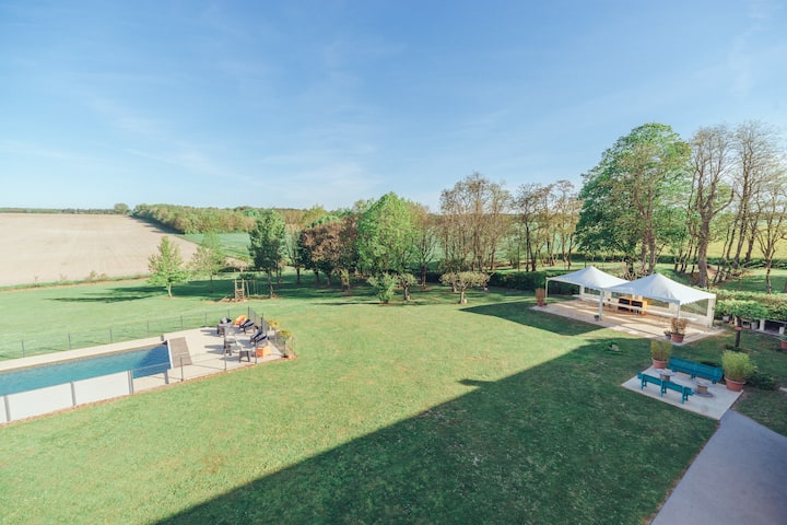 Gite 10p Loches Piscine Proche Zoo Beauval Château - Loches