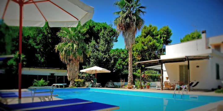 Villa, Private Pool, 5min Walking From Beach. - Paestum, Salerne, Italy