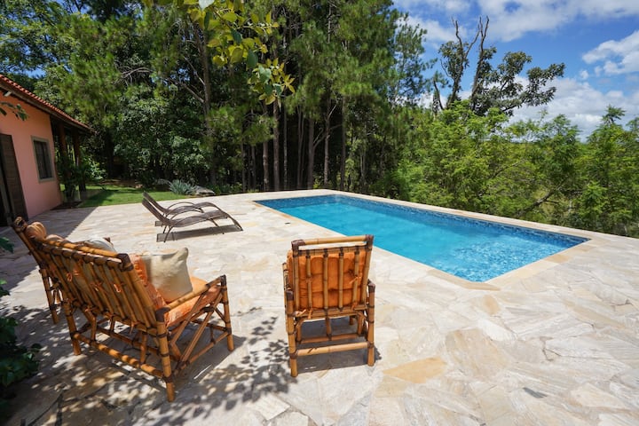 Casa Villa Verde Ii Vista Das Montanhas E Piscina - Socorro