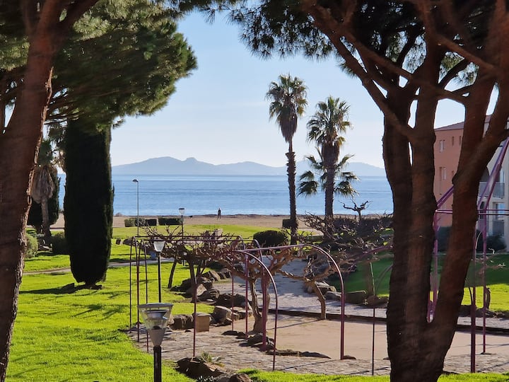 Appart Front De Mer,50 Mètres De La Plage.4pers - La Londe-les-Maures