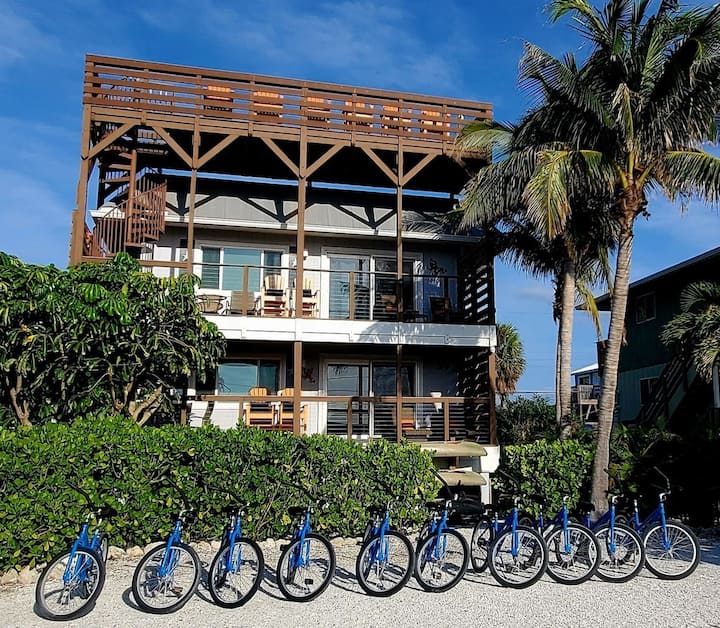 #6/7) 30 Seconds To Beach Path! Bikes/kayaks/sups! - Manasota Key, FL