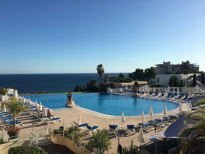 Cannes T3 Vue Sublime Piscine-mer Clim Wi-fi - Cannes