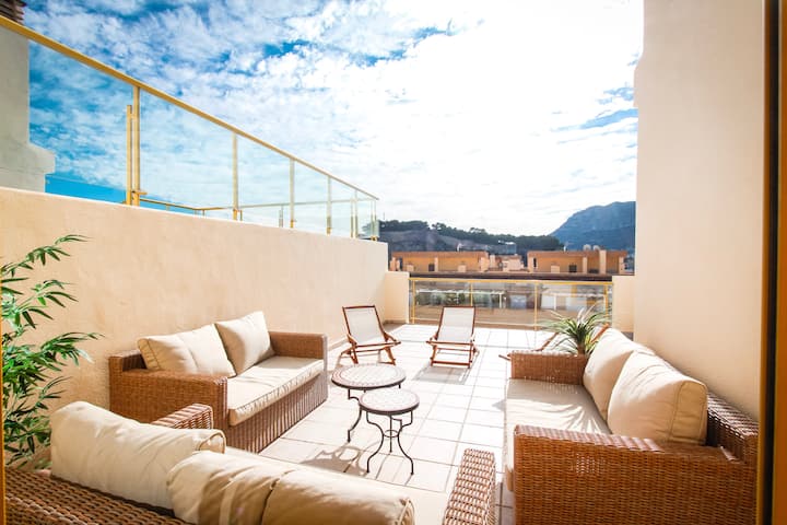 Atico Duplex Playa Raset  By Costablancarent - Denia