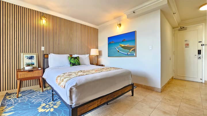 Wg 614 Ocean & Park Facing Balcony Queen Studio - Mākālei Beach Park