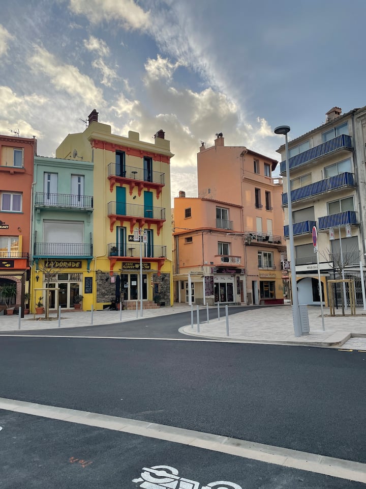 Magnifique Appartement Art Deco Avec Terrasse - Banyuls-sur-Mer