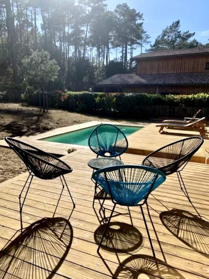 Maison Bidaou, Entre Dune Et Forêt - Carcans