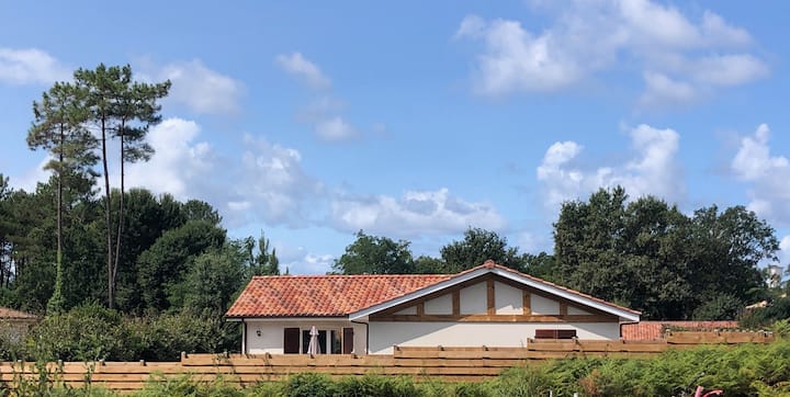 Maison De Plain-pied, 4 Chambres, 10 Couchages - Saint-Girons Plage