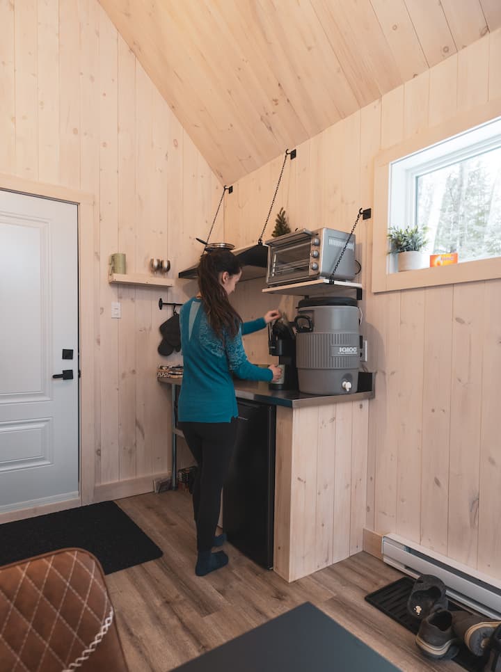 Mini Chalet Nordik - Hiking - Zone Spa - Rawdon