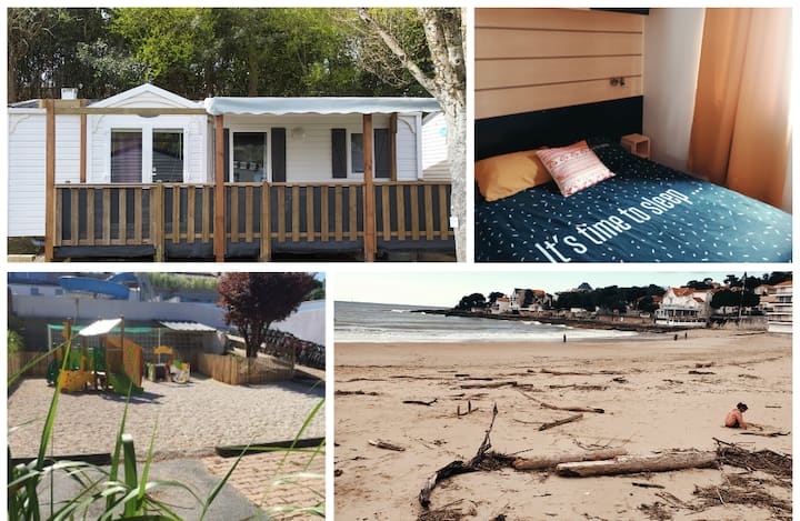 Mobil-home St Palais/mer 4pers. - Vaux-sur-Mer