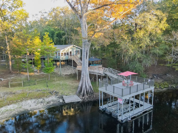 The Big Cypress Lodge-sf River! - Ichetucknee Springs State Park, Fort White
