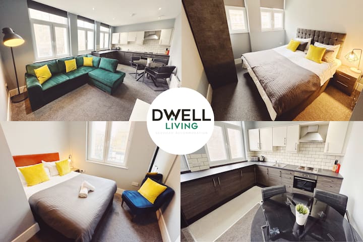 3 Bed Apartment - Newcastle City Centre - Sleeps 7 - Newcastle upon Tyne