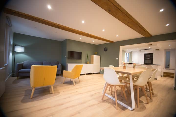Appartement Spacieux Avec Sauna - Montivilliers