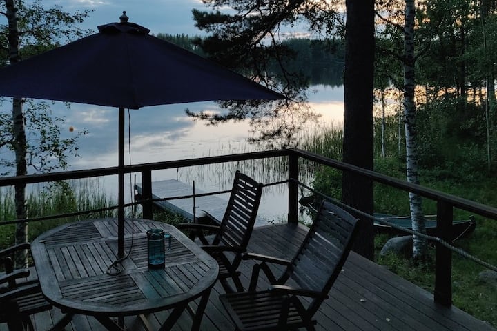 Rantamökki Paljulla Maaningalla - Lapinlahti