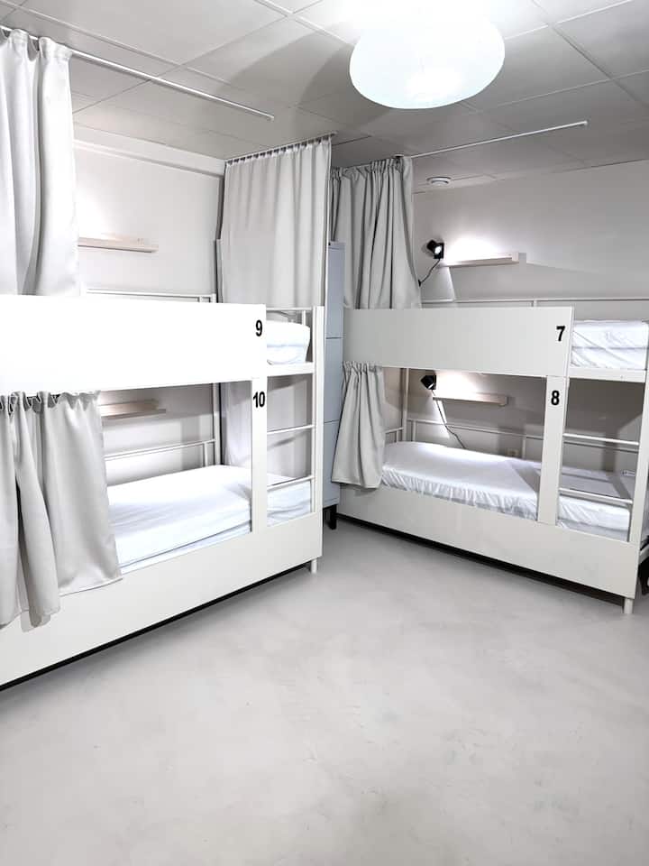 10 Bed Mixed Dorm Room - Stockholm