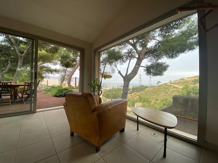 Grande Villa Piscine Vue Mer - Marseille