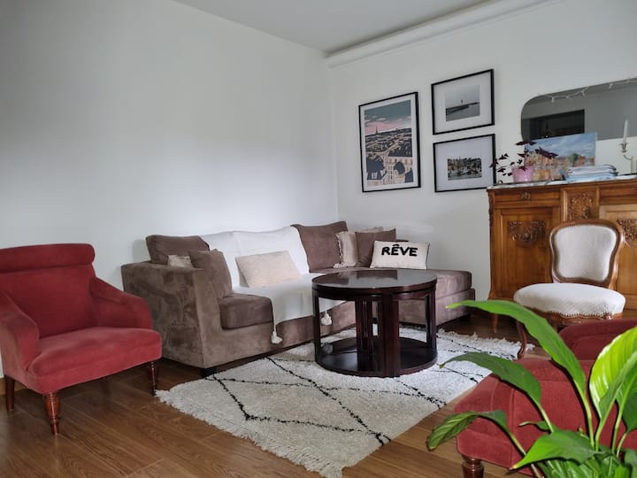 Appartement 80 M2, Jardin, îLe St Germain, Paris - Issy-les-Moulineaux