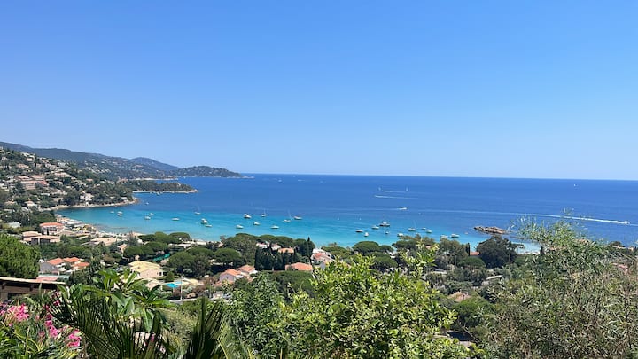 Le Lavandou, Saint Clair, Vue Mer éPoustouflante. - Le Lavandou