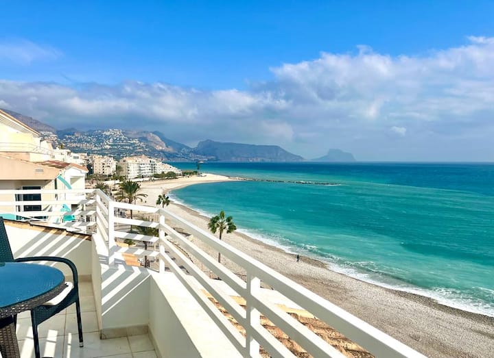 Modern Penthouse On The Beachfront + Lift - Altea