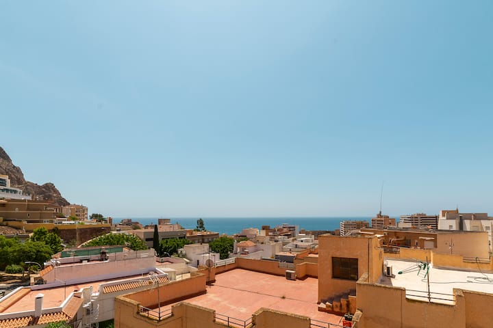 Apartamento Con Vistas Al Mar Y Terraza - Aguadulce