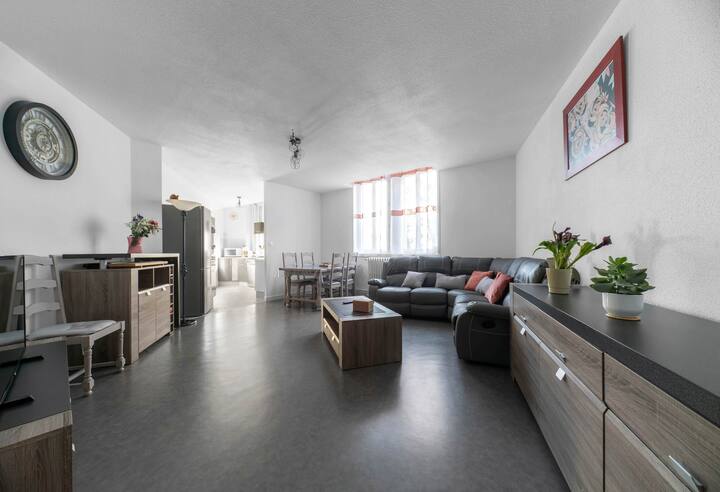 Grand Appartement Design Et Lumineux, Pkg Gratuit - Vichy