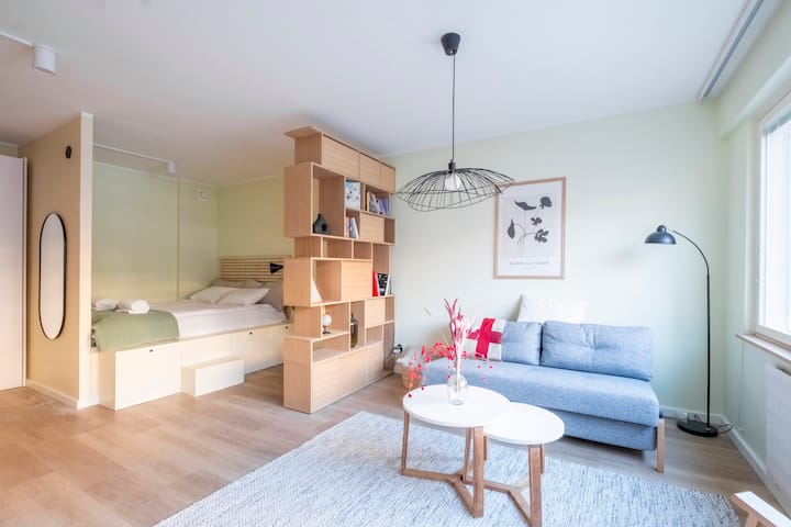 Rest New Flat In A Trendy District W/ Garden View - Finland