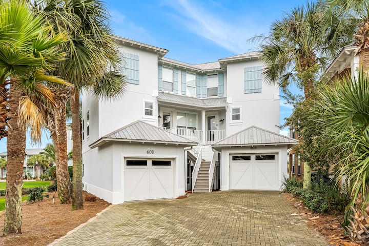 Big Blue Crab | Sleeps 20 | 4 King Ensuites | 7br - Rosemary Beach, FL
