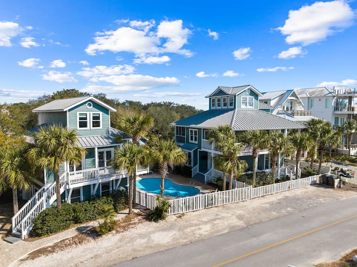 Grayton Beach Fits 24! Pool, Lsv, Carriage House! - Grayton Beach, FL