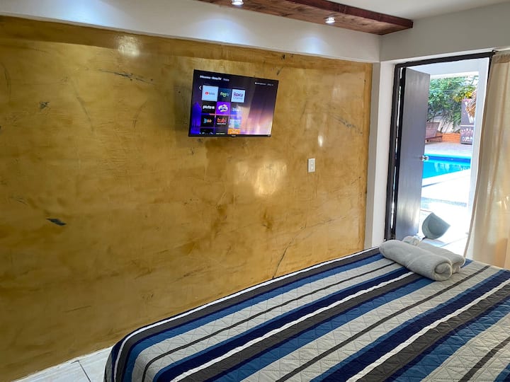 Hbitacion Con Cama King Size A 2 Calles De Playa - Mazatlán