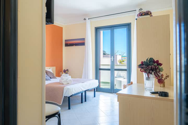 Camera Tripla Con Balcone Hotel Le Macine - Santa Cesarea Terme