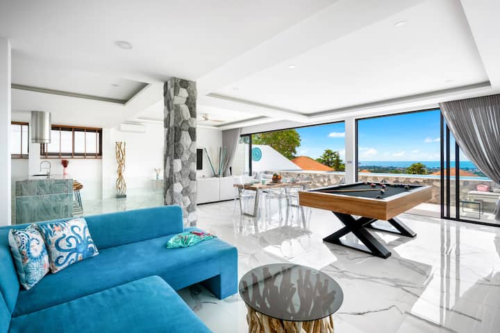 17% Off! Brand New Seaview Villa - Koh Samui