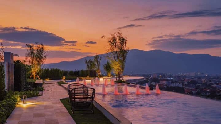 Astra Sky River New Sky Pool View Close Oldcity - Chiang Mai