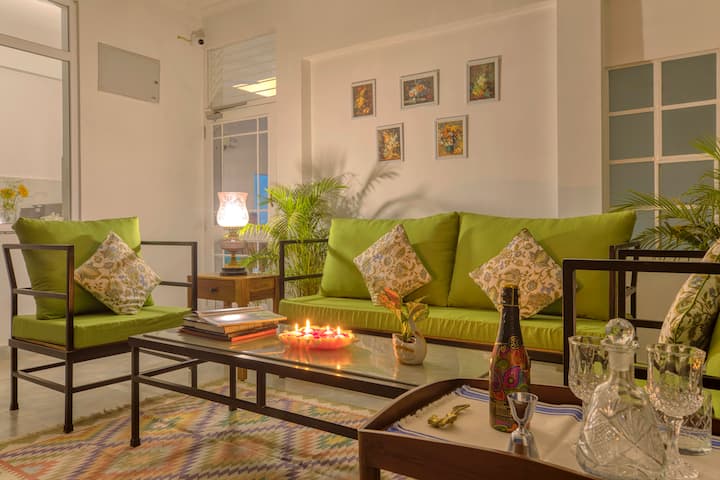 Rohet Villa , 3bhk Entire Floor In A Bungalow - Jaipur