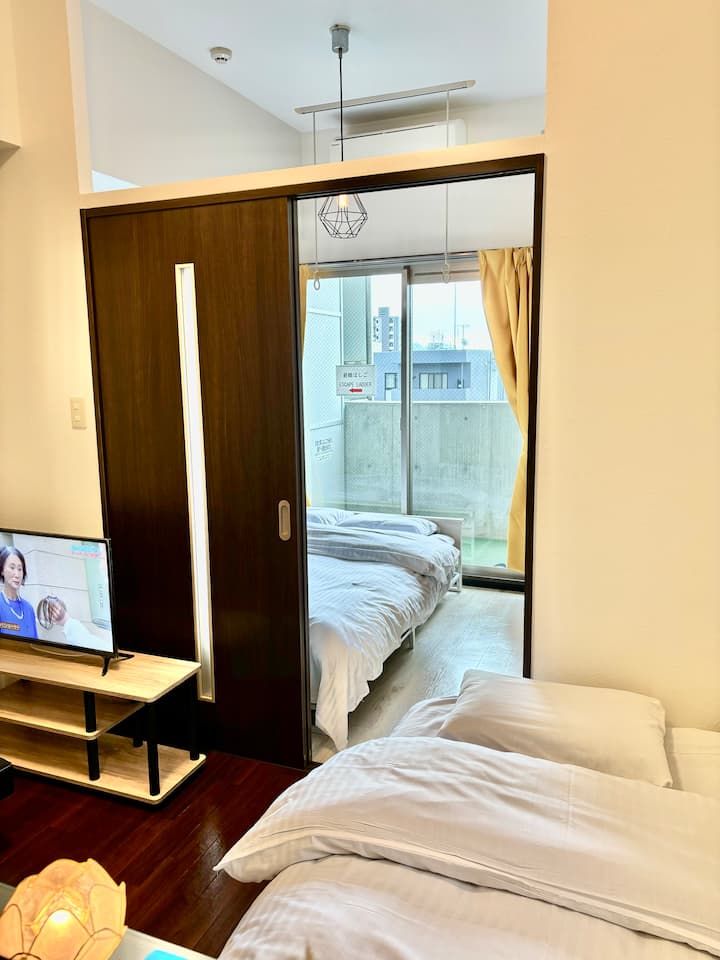 Lion-903 Elegant 1 Bedroom　Wifi - Hiroshima
