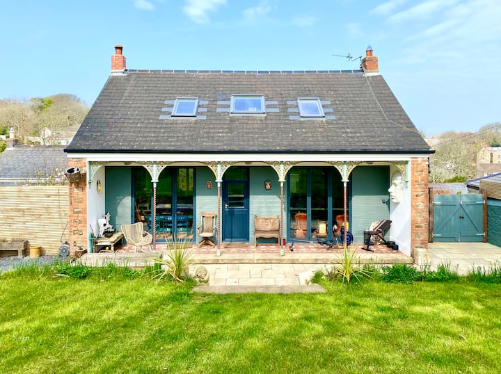 Villa With Sauna, Views And Large Garden - St Agnes