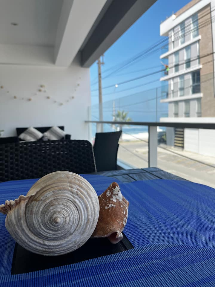 Apartamento Familiar Con Vista Lateral Al Mar - Chilca