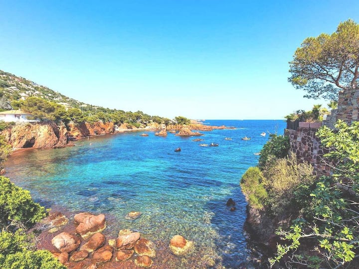 Sea ​​View Apartment Les Issambres - Côte D’azur - Roquebrune-sur-Argens