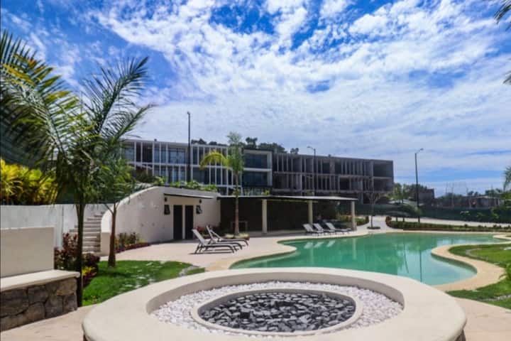 Hermoso Dpto/alberca/planta Baja/4 Kmden. Vallarta - Nuevo Vallarta