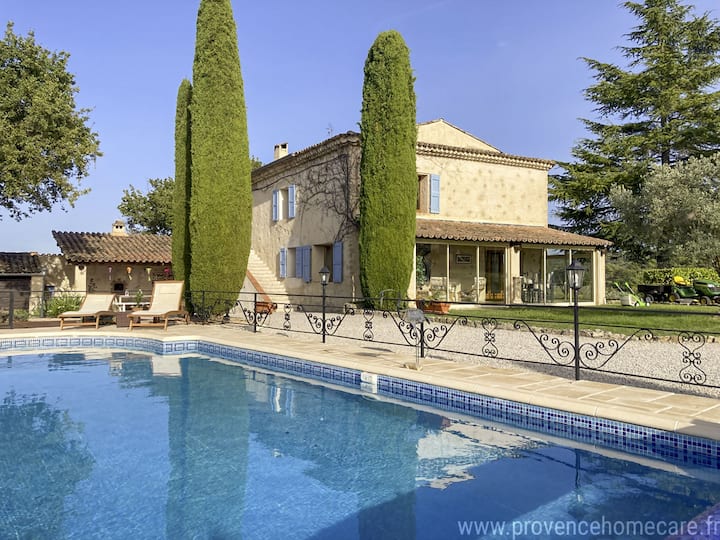 Charmante Villa 13 Personnes Avec Piscine Privée - Forcalquier