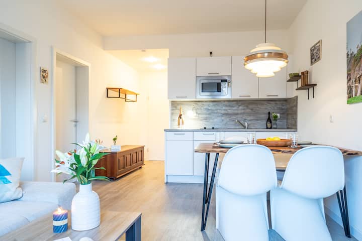 App. 2 Stylische Surfoase Am Wasser - Hiddensee