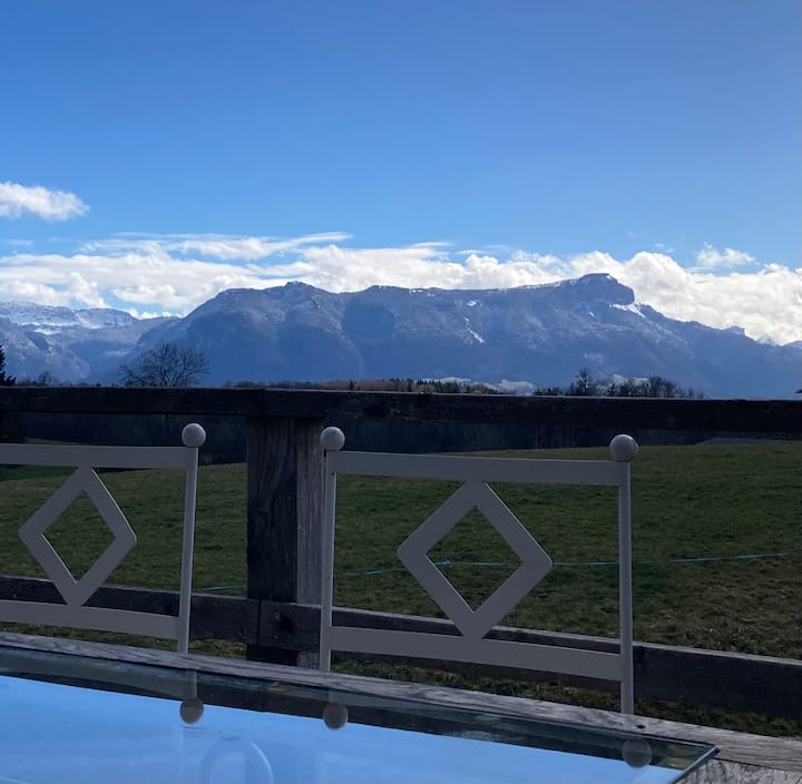 Maison Chaleureuse Entre Lacs Et Montagnes - Archamps