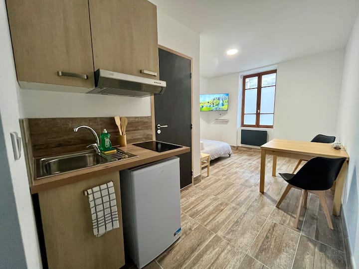 Studio Rénové à 15 Min De Lyon - Saint-Fons
