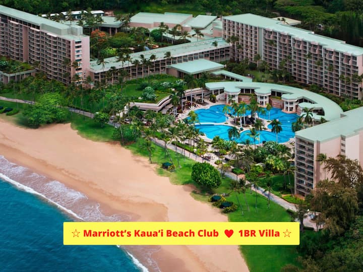 Marriott’s Kaua‘i Beach Club - 1br Villa - Lihue, HI
