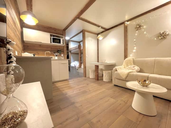 Terrasse, Vue Mont Blanc, Chamonix Centre - Chamonix-Mont-Blanc