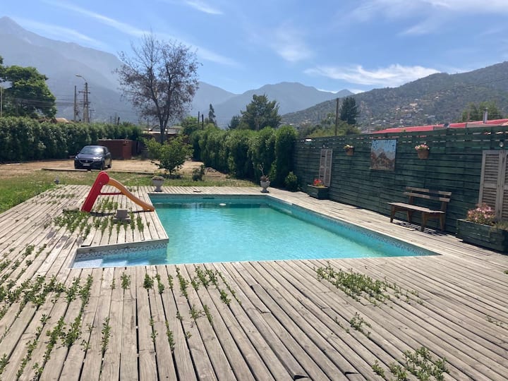 Casa Independiente En Olmue Gran Quincho Y Piscina - Olmué