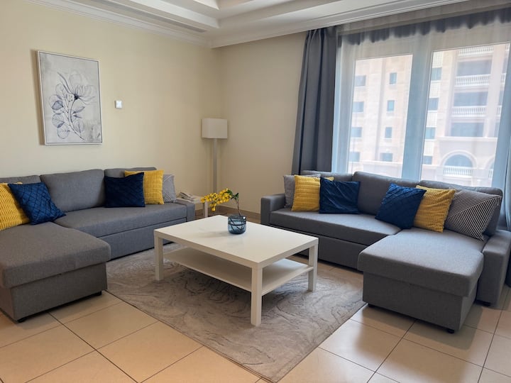 Stylish 1br Pearl Apt- Prime Marina Location - Qatar