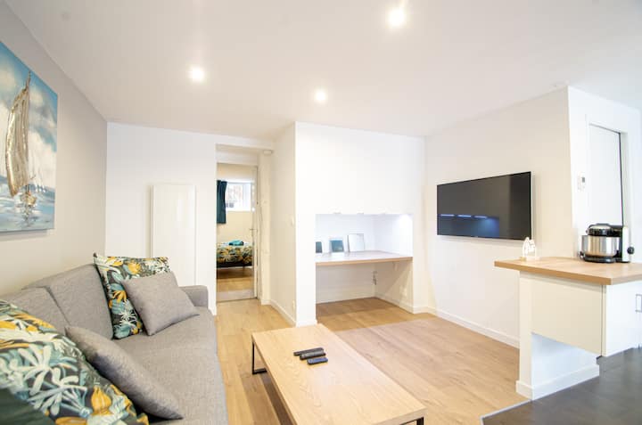 «  Ty Ar Pariz » T3 De 57 M² - Parc Du Thabor - ibis budget Rennes Route de Lorient
